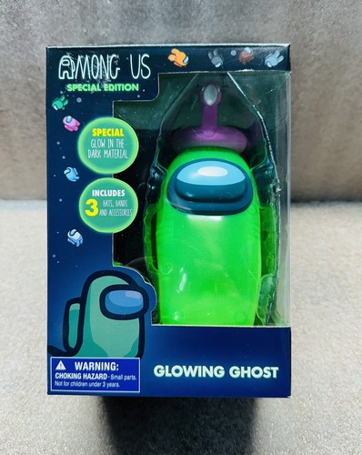 Among Us Special Edition Glowing Ghost Crewmate Figure Glow in the Dark ...