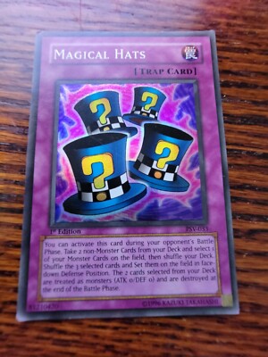 MP - Yugioh Magical Hats PSV-033 Super Rare 1st Edition | eBay
