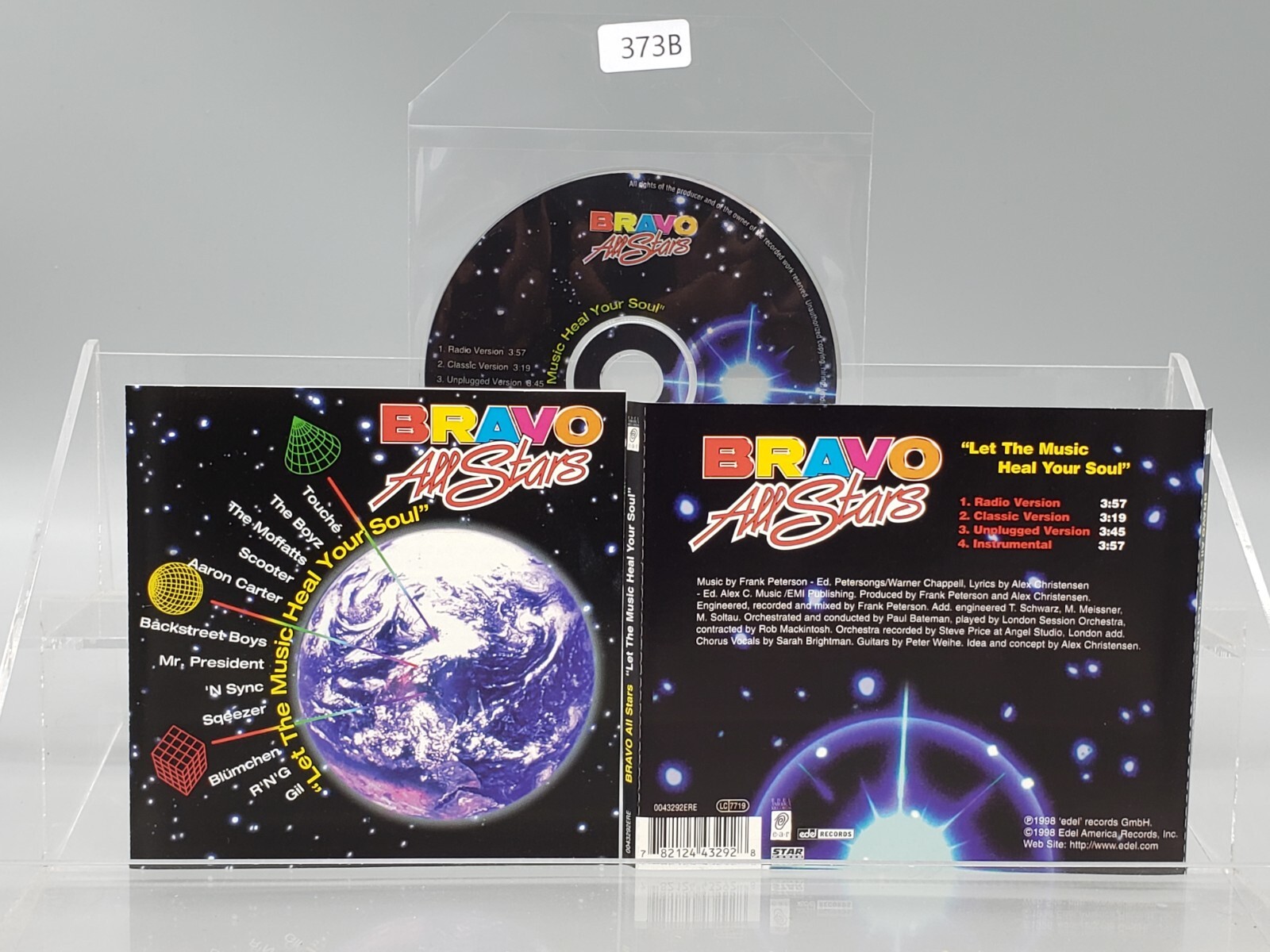 Let The Music Heal Soul by Bravo All Stars (CD) No Case No Tracking | eBay