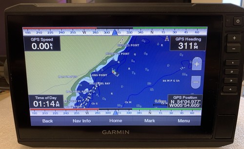 Garmin Echomap Plus 95SV Chartplotter & Sounder Combo, with UK/Ireland ...