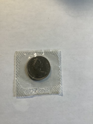 1965 Canada 5 cent coin, uncirculated, mint sealed estate find (item ...