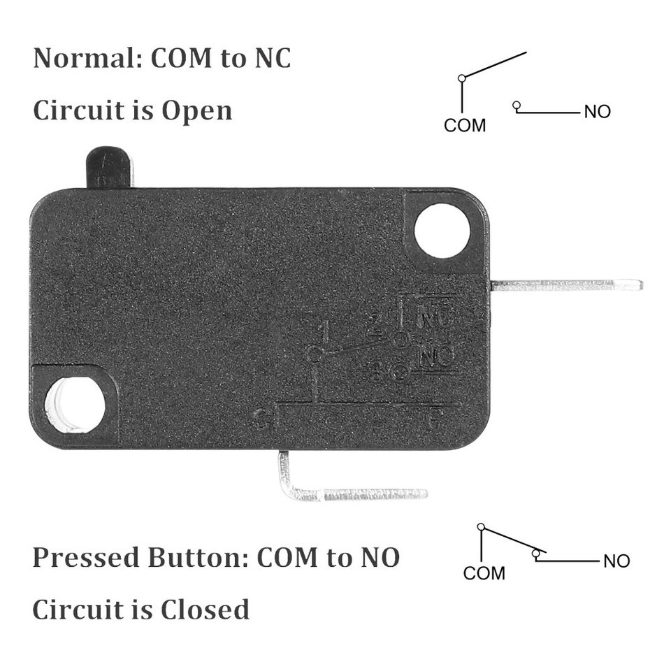 2 Pieces Replacement Microwave Button Washing Machine Switch Part | eBay