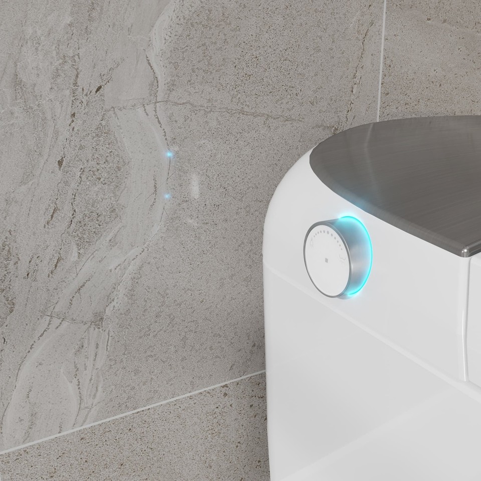 HOROW Bidet Smart Toilet W/ Heat Seat Auto Flush Dryer LED display | eBay