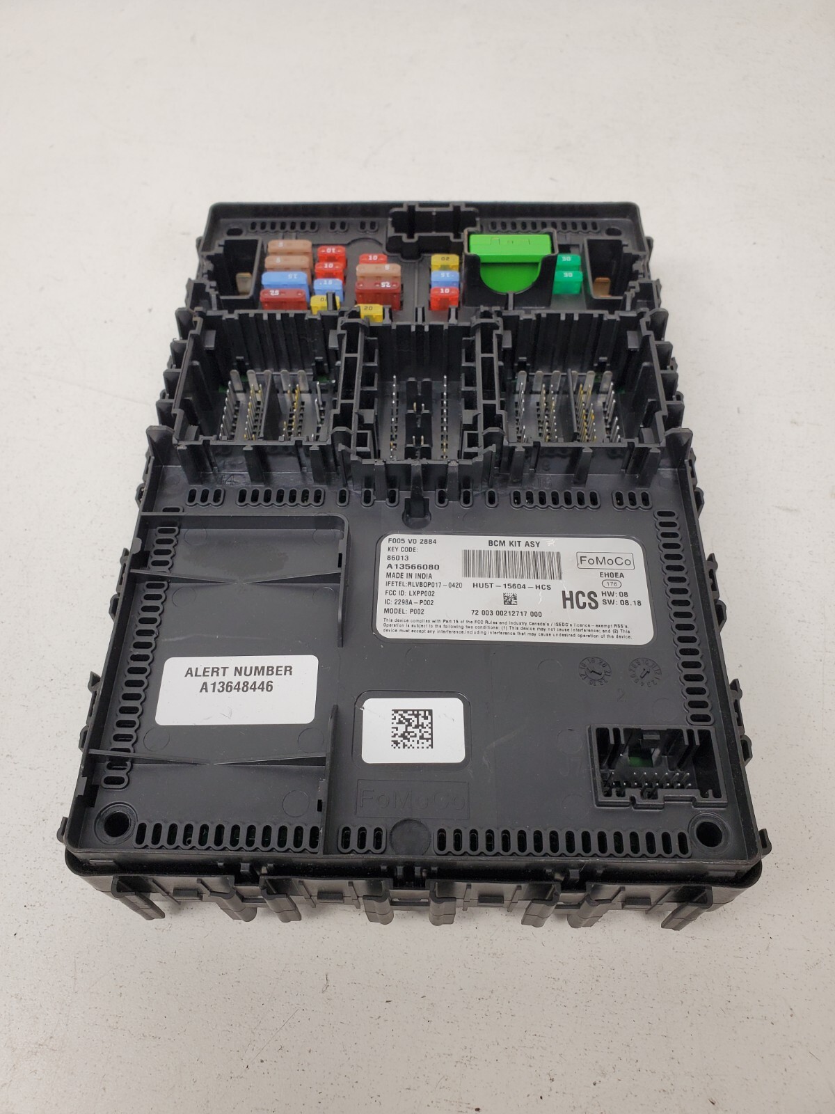 2018 2019 Ford Ecosport Body Control Module BCU BCM Hu5t-15604-hcs OEM ...