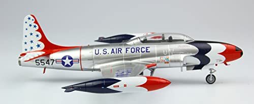 PLATZ 1/72 USAF Jet Trainer T-33A Shooting star thunderbirds Plastic ...