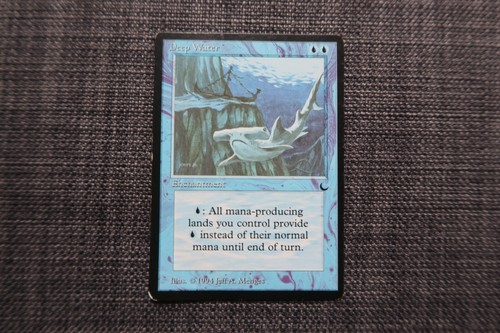 MAGIC - THE GATHERING - CARD - DEEP WATER - JEFF A MENGES - 1994 ...