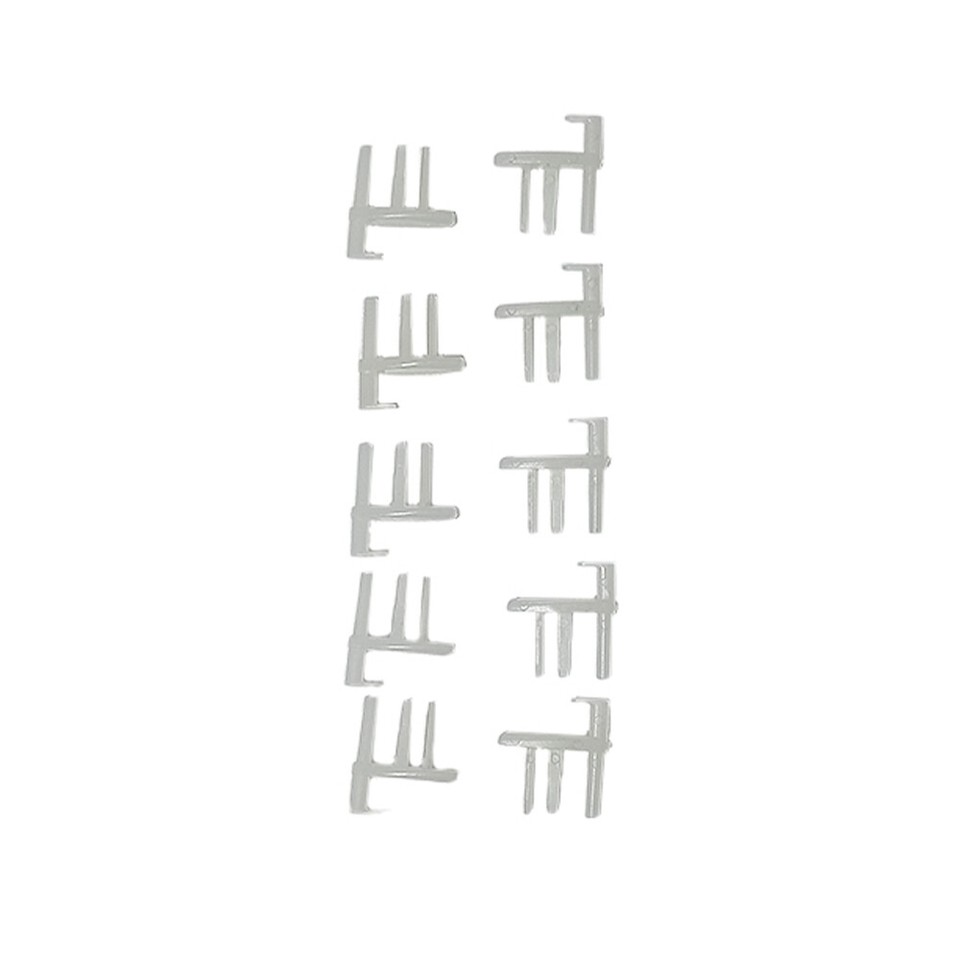 5 x Pairs for Seitz Dometic Flyscreen / Caravan Window Blind End Clips ...