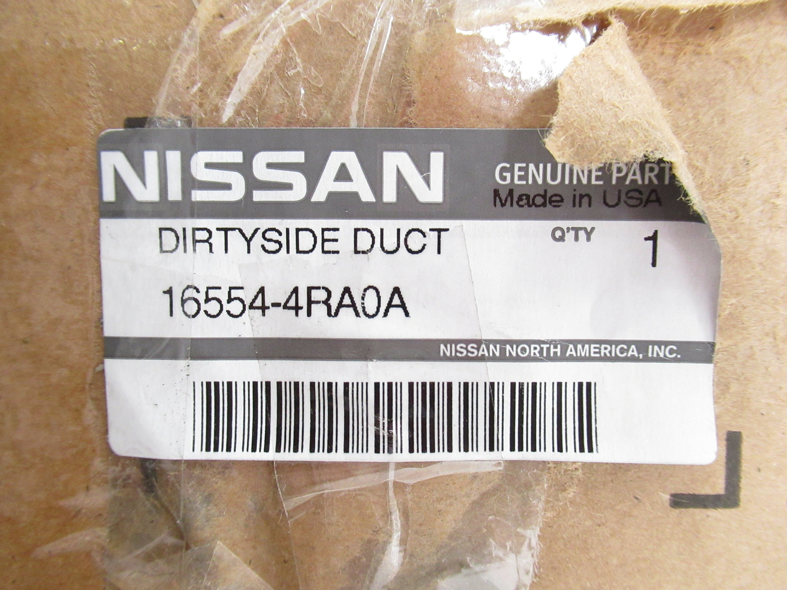 Genuine OEM Nissan 16554-4RA0A Air Intake Duct 2016-2020 Maxima | eBay