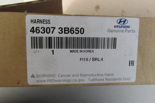 Genuine Hyundai Harness 463073B650 OEM for sale online | eBay