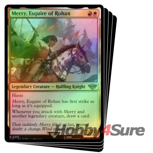 Foil Merry, Esquire Of Rohan X4 M/NM Magic MTG The Lord Of The Rings | eBay
