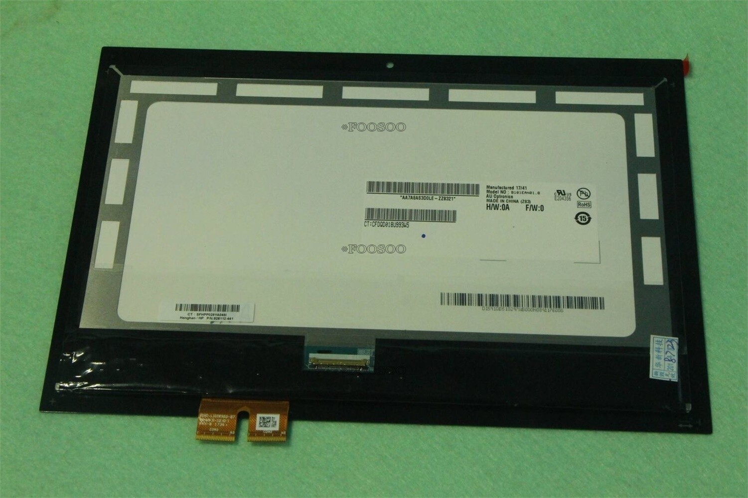 New B101EAN01.8 10.1" Touch Lcd Assembly+Frame 10-N EDP30 Gray Hp Pavilion X2 xa | eBay