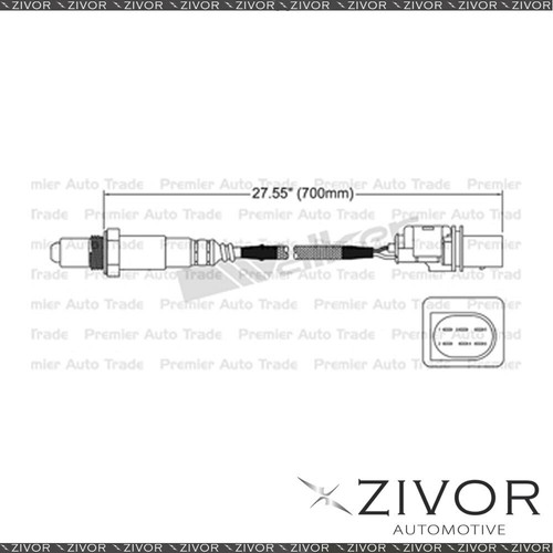 Pre-Cat. Oxygen Sensor For Mini R55 Cooper S 1.6 Dir. Inj. Turbo N14 ...