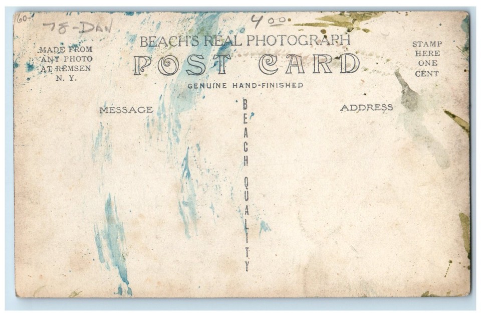 Road Along Beach Point Salubrious Chaumont New York NY RPPC Photo ...