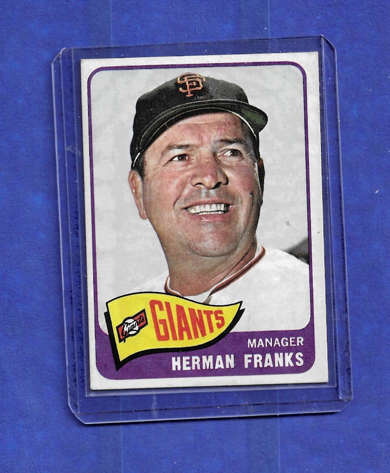 1965 Topps - #32 Herman Franks. SF Giants Manager | eBay