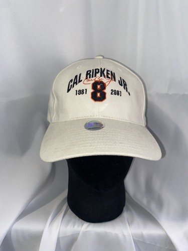 Cal Ripken Jr Baltimore Orioles 2001 Twins Enterprise Strapback Hat New ...