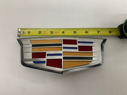 2017-2024 Cadillac XT5 XT6 Silver Front Grill Emblem 84683024 BROKEN ...