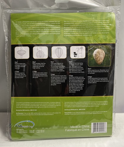 2 Pack Get Lost Wasp Natural & Safe Non-Toxic Wasp Deterrent ...