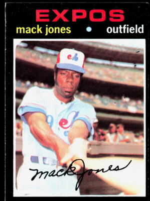 Mack Jones 1971 Topps #142 EX | eBay