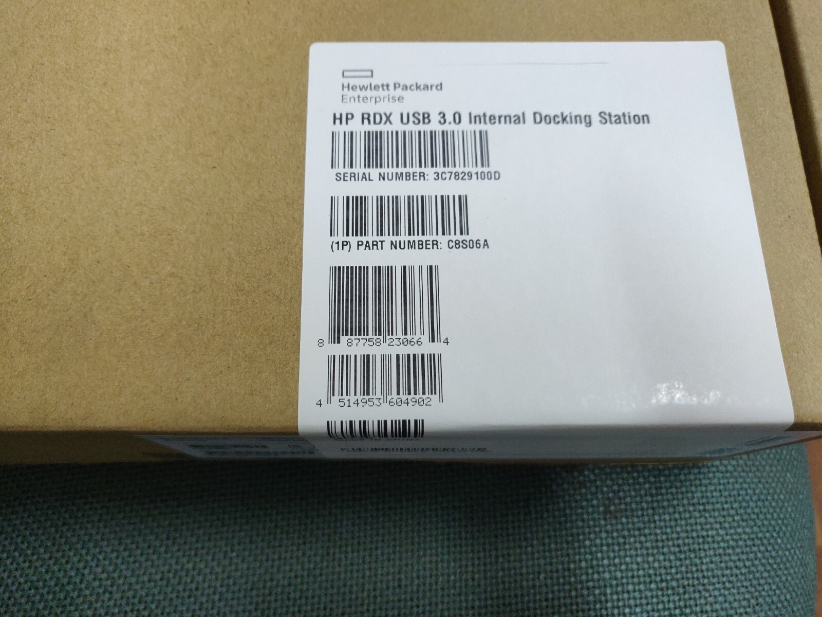 HP RDX USB 3.0 Internal Docking Station C8S06A for sale online | eBay