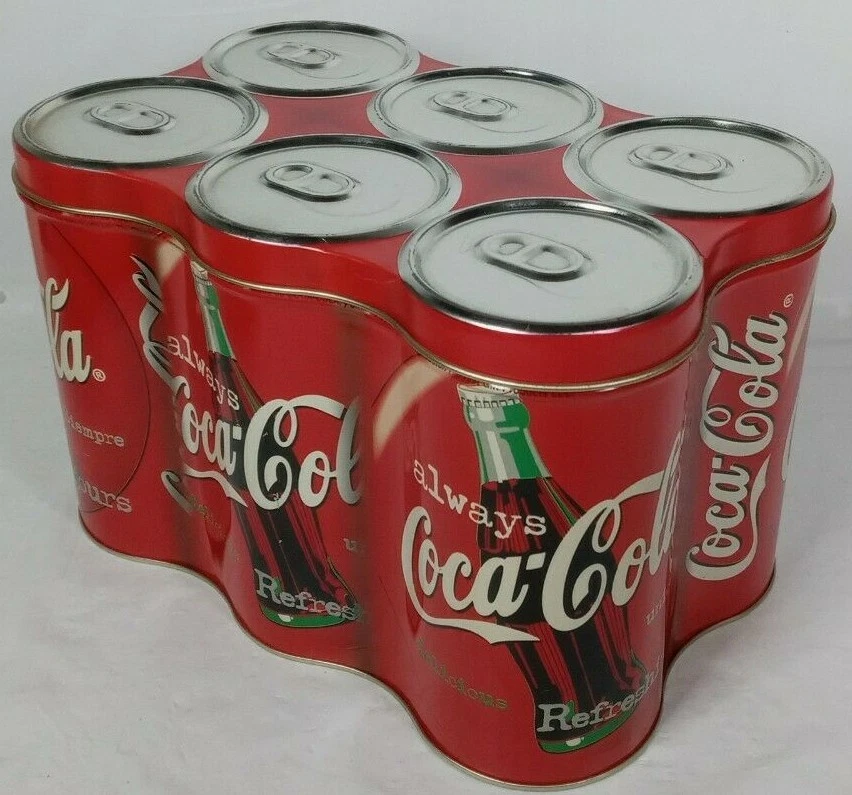Coca Cola 6 Pack Cans