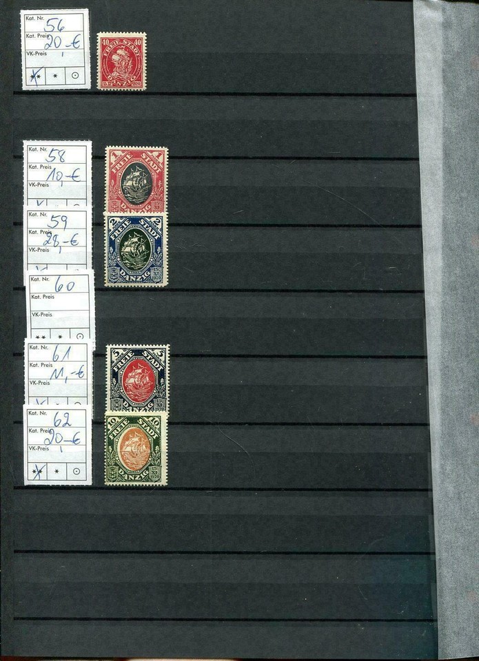 Danzig 1920 - 1924, Collection **/* 136 Stamps | eBay