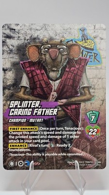 Splinter, Caring Father - 12/186 - Teenage Mutant Ninja Turtles (TMNT ...