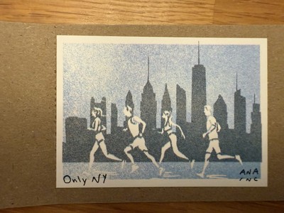 Anastasia Inciardi Mini Print - Only NY Exclusive - Skyline Runners | eBay