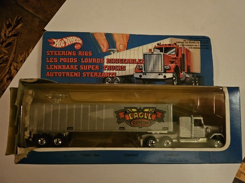 Hot Wheels MATTEL Steering Rigs GMC Van Eagle trucking | eBay
