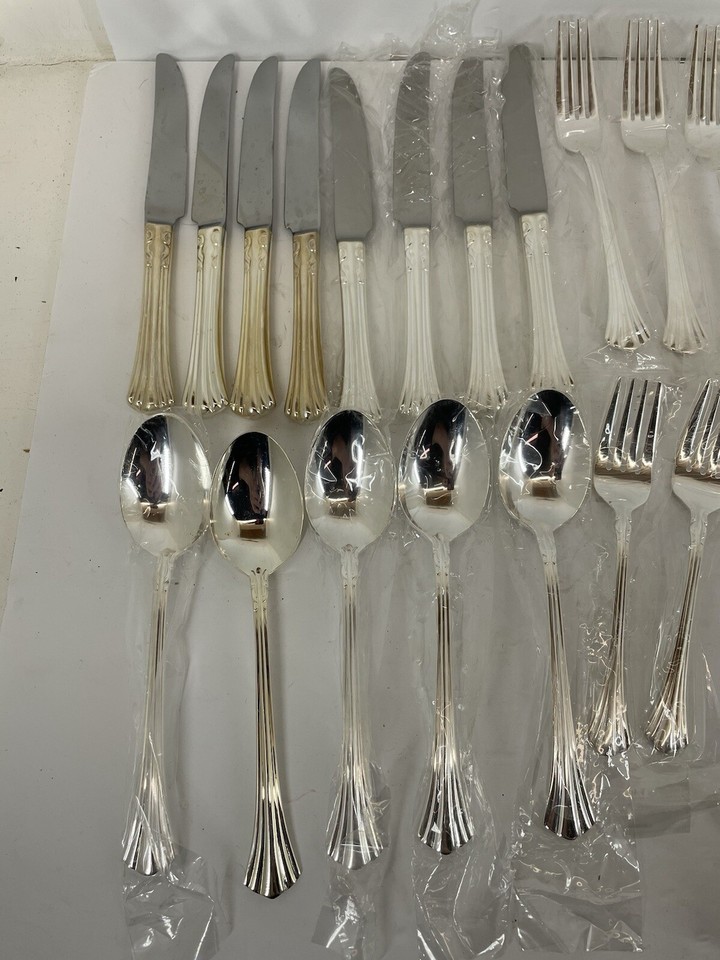 44 Pcs Supreme Cutlery by Towle Stainless Korea Flatware Some New | eBay