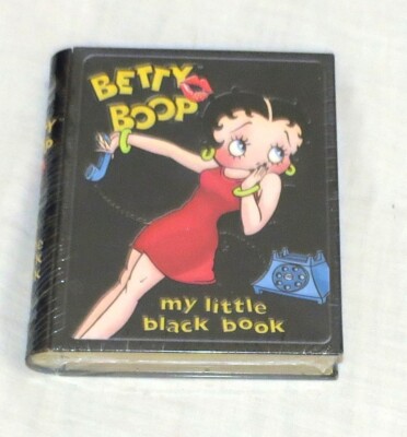 Betty Boop My Little Black Book - 3oz Heart Shaped Red Hots - NEW ...