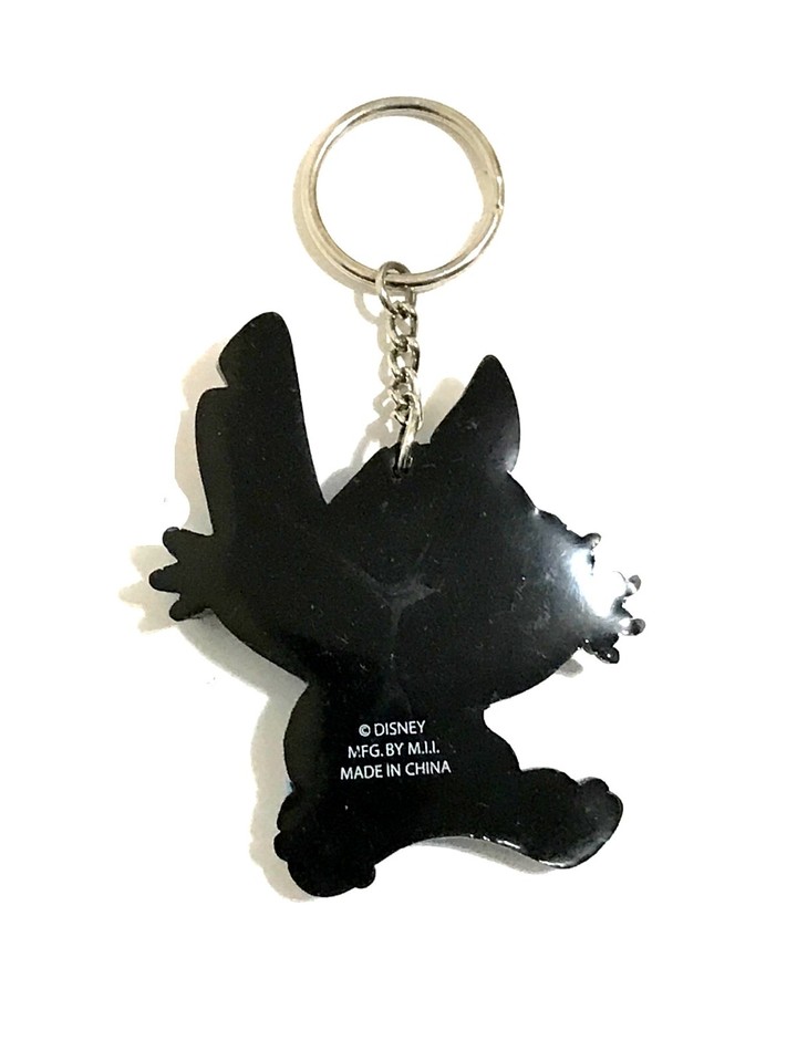 DISNEY Laughing Stitch Lilo & Stitch Rubber Key Fob Handbag Keychain ...