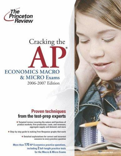 Princeton Review: Cracking the AP Economics Macro and Micro Ser ...