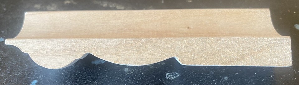 10 x Wood Radius Baseboard Outside Corner Block Trim Moulding | eBay