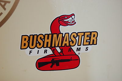 2 BUSHMASTER Firearms gun logo AR15 Bumber sticker decal cars trucks ...