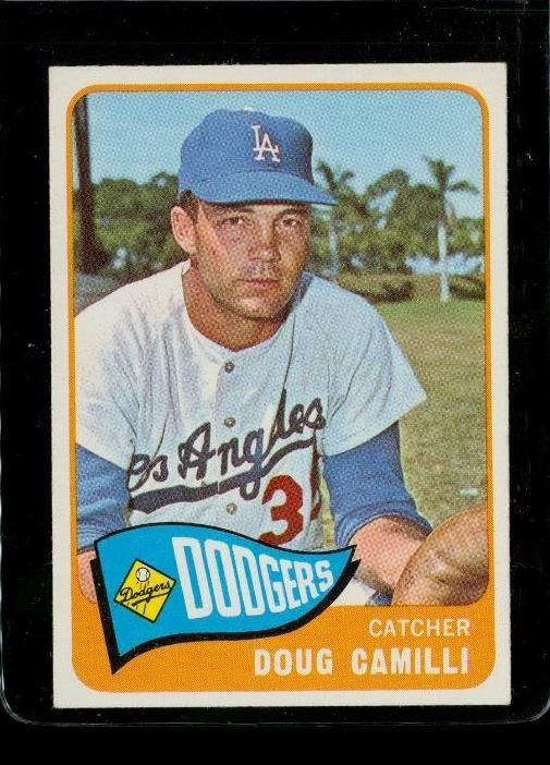 Vintage 1965 Topps BASEBALL Trading Card #77 DOUG CAMILLI Dodgers ...