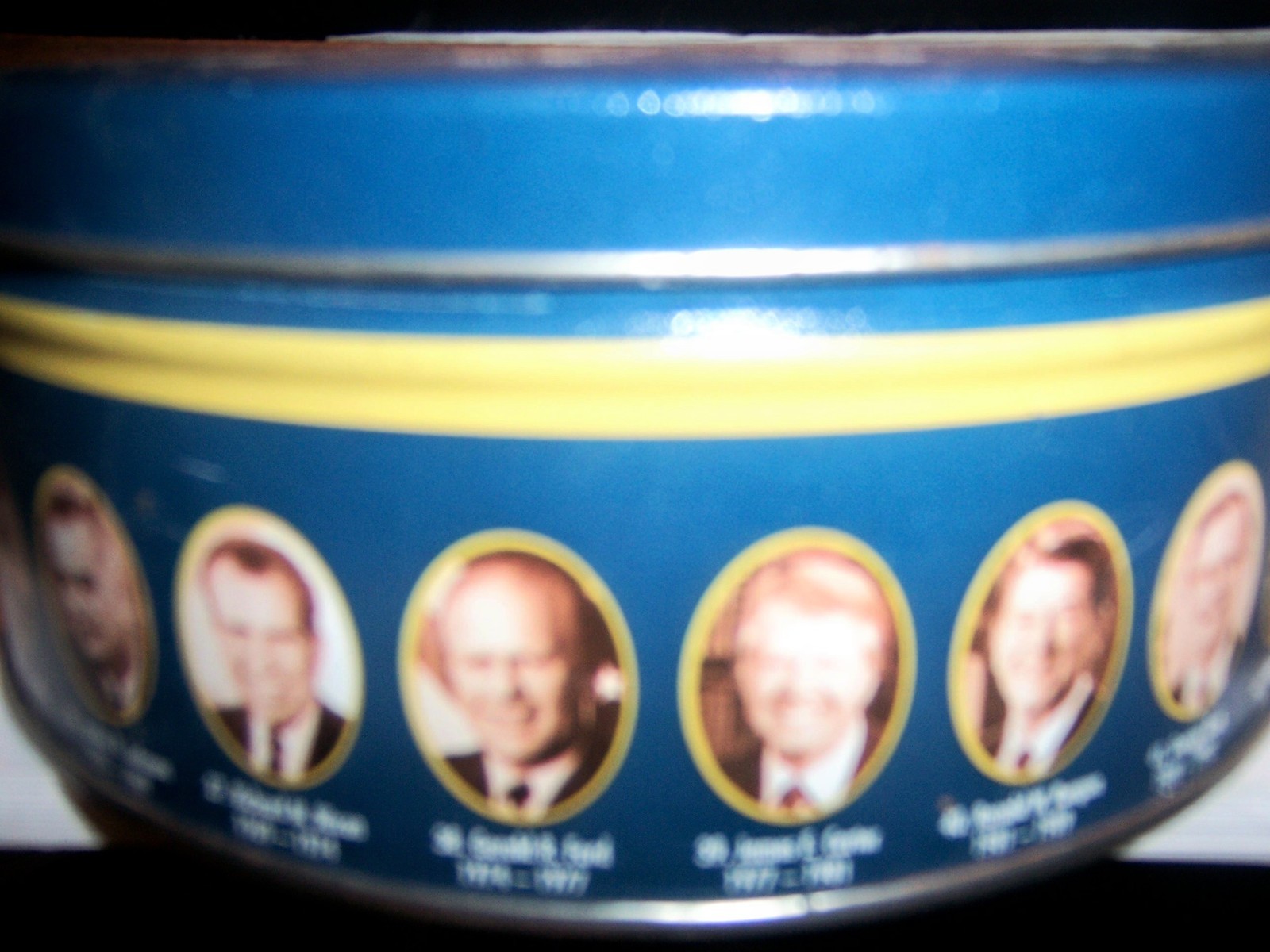 PRESIDENTS of U.S. 1789-2001 Commemorative Tin - Limited Edition | eBay