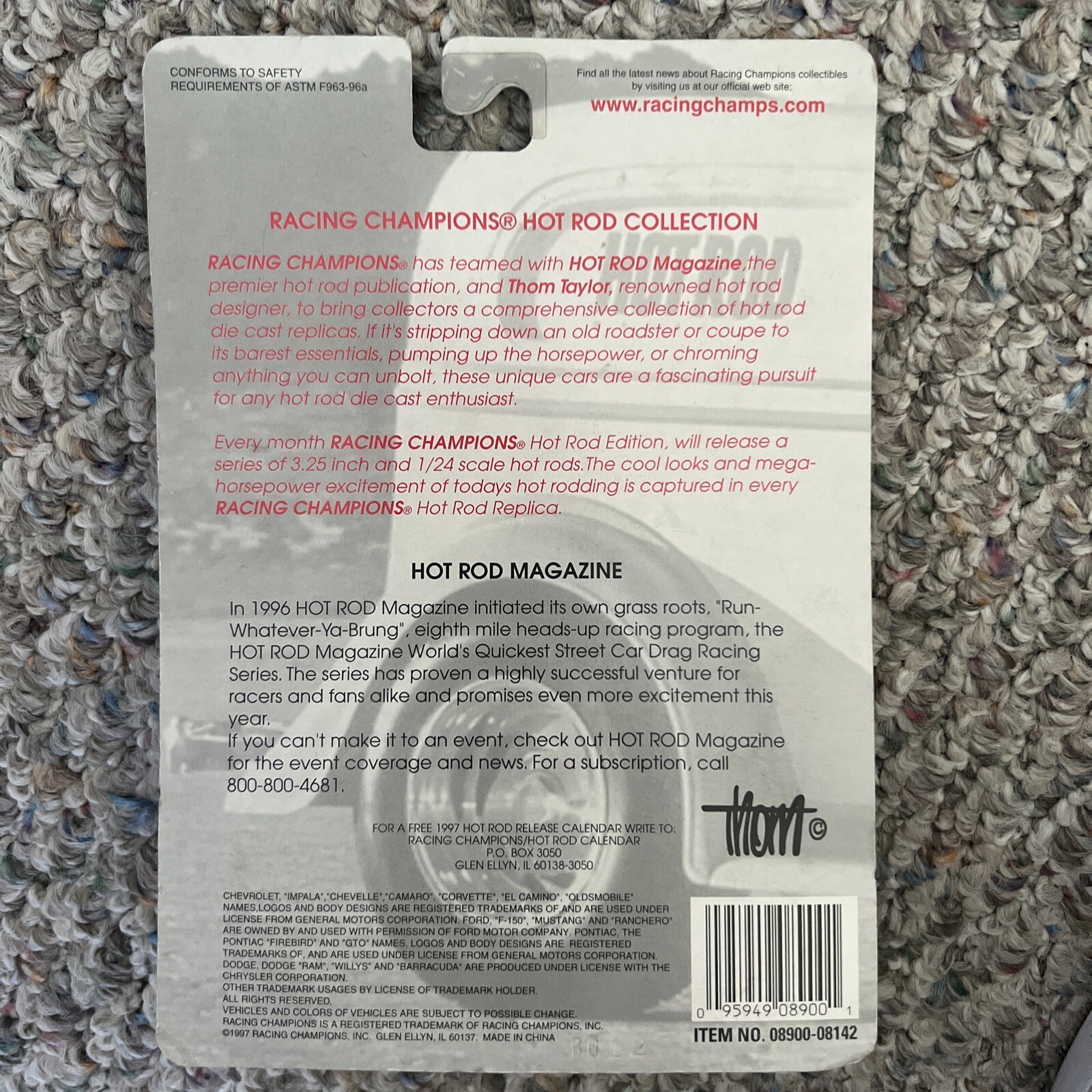 Hot Rod Magazine 1:57 Issue 59 1969 Camaro Limited only 19997 Racing ...