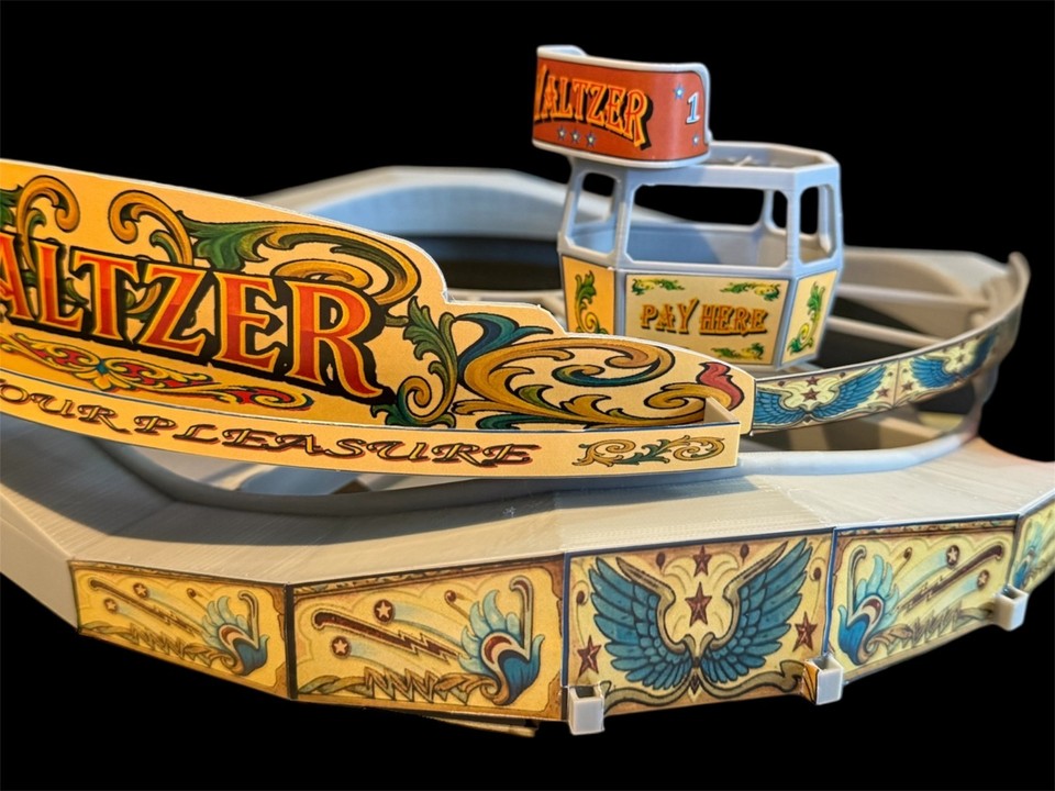 FunFair Fairground Decal Kit for DAPR Waltzer 1:50 Scale - Modern ...