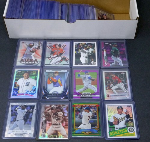 Huge Lot of 105 MLB Inserts and Parallel Baseball Cards Big Names Rare Inserts | eBay