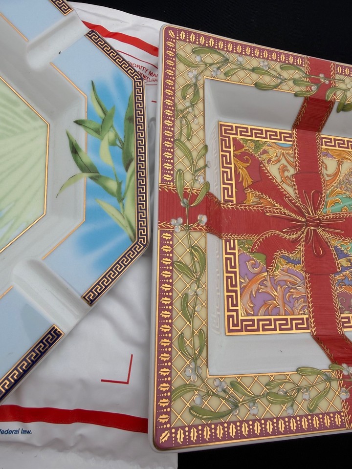 Versace Tray Ash tray candy fruit Plate MAGIC Limited Rosenthal | eBay