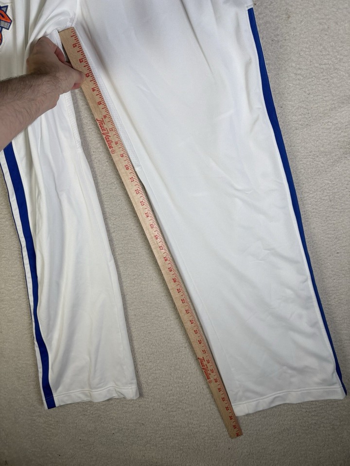 New York Knicks Adidas Pants Mens XL +2 White Official NBA Tear Away ...