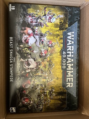 Games Workshop Warhammer 40K Orks Beast Snagga Stampede Complete New In ...