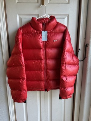 NWT Men’s Nike x NOCTA Sunset Red Puffer Jacket Drake CLB Full Zip $400 ...