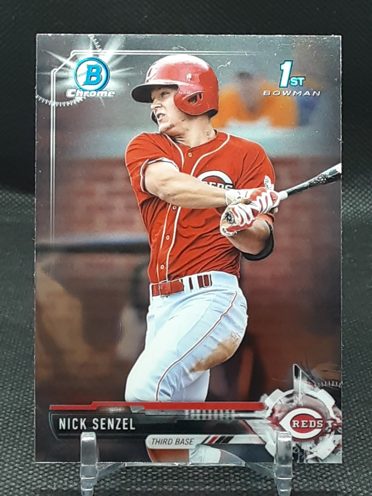 NICK SENZEL 2017 BOWMAN CHROME PROSPECTS ROOKIE REDS N1 | eBay