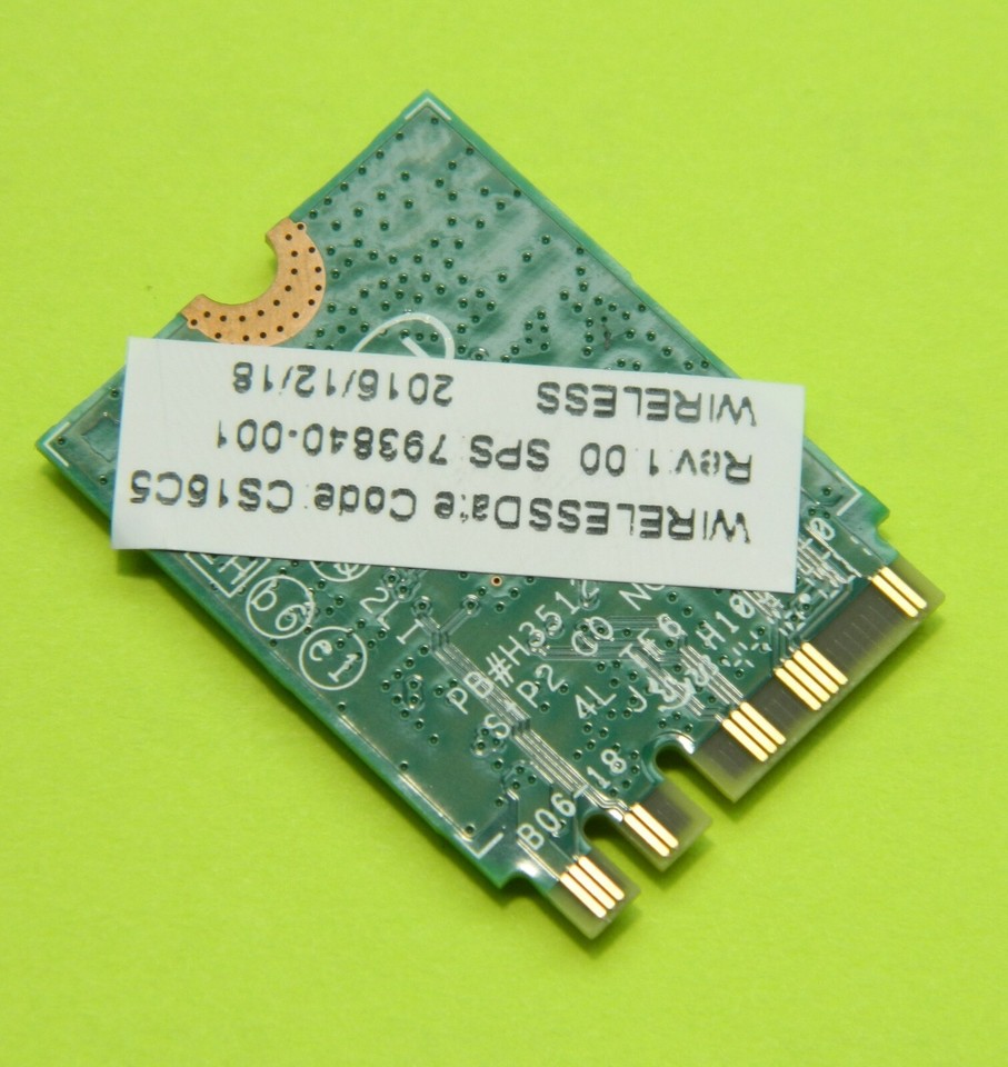 Intel Dual Band Wireless-AC 7265 Model: 7265NGW HP: 793840-001 OEM | eBay