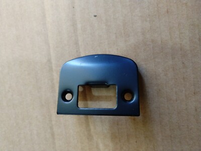 Black D Type Door Lock Latch Striker Strike Plate Pad Square Locking ...