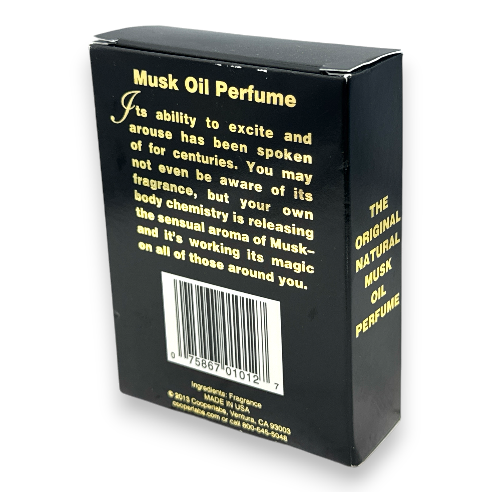 The Original Natural Musk Oil Perfume .5fl.oz./15ml New In Box ...