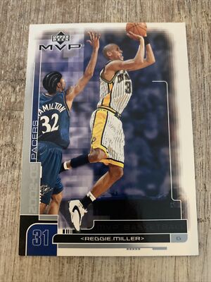 2002-03 Upper Deck MVP Basketball #65 Reggie Miller A1119 | eBay