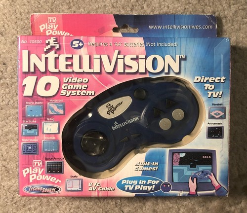 Intellivision TV Plug N Play 10 Video Game System - Original Box | NTSC ...