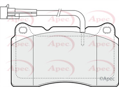 Apec PAD1424 Brake Pad Set for sale online | eBay UK